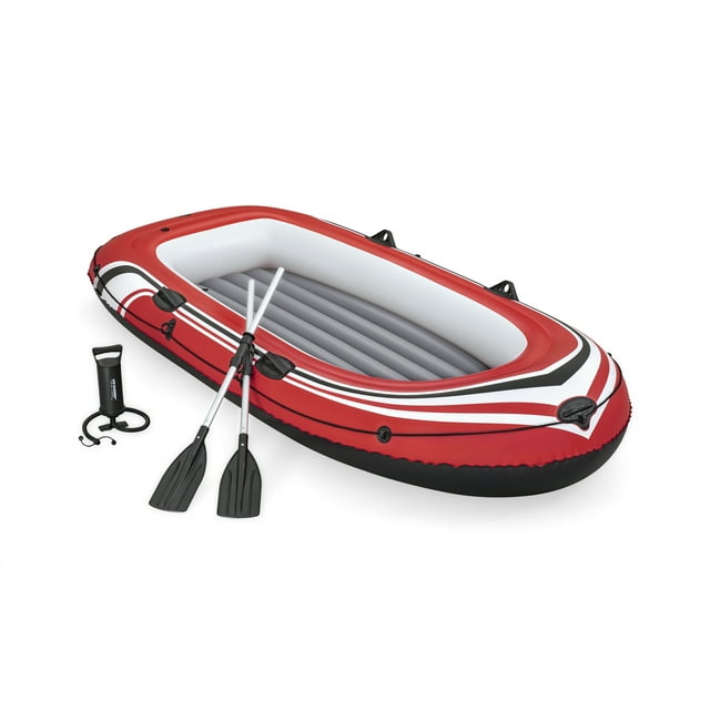Ozark Trail 4-Person PVC Based Inflatable Boat Raft - Walmart.com