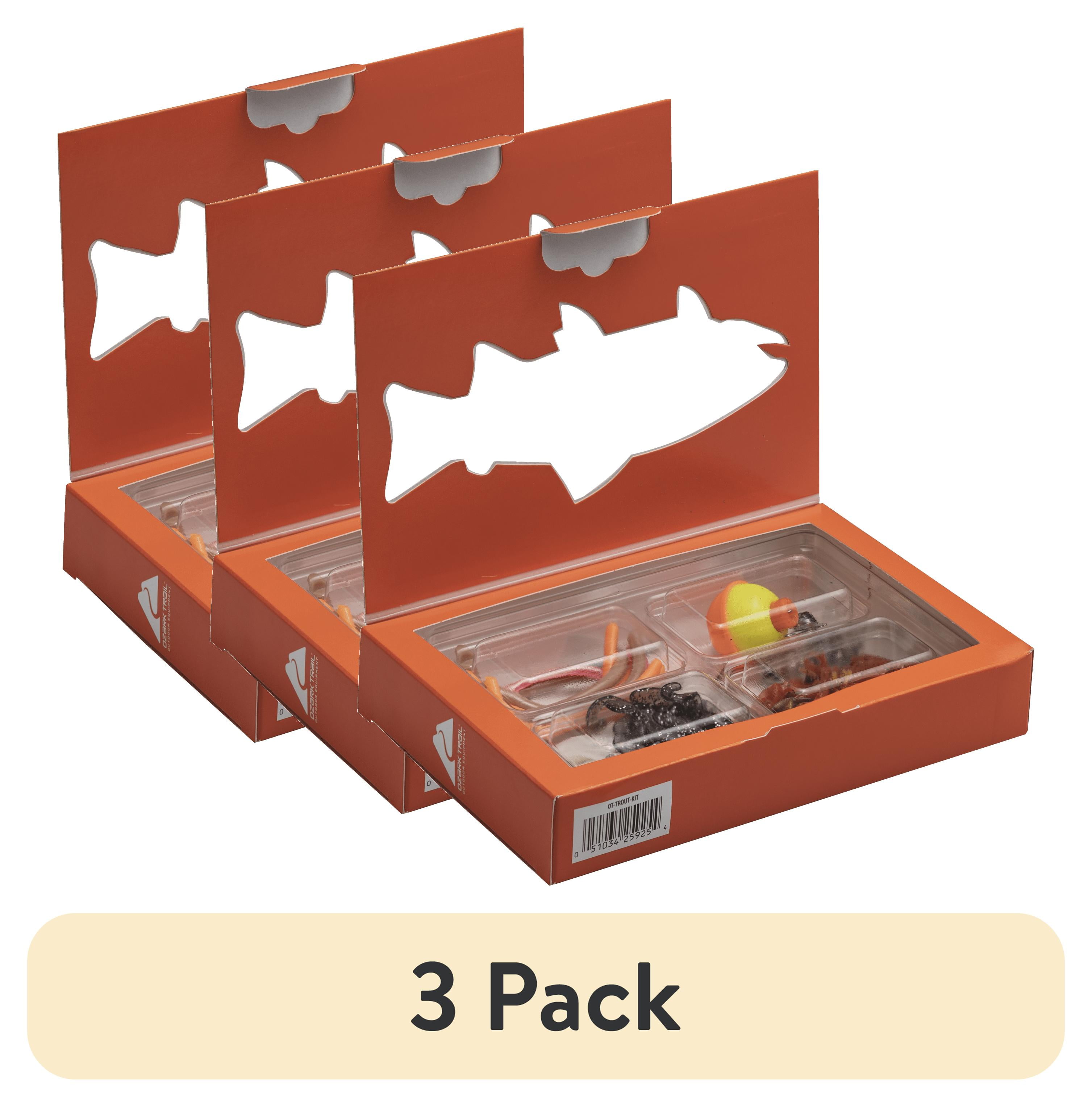 (3 pack) Ozark Trail 50 Pc Trout Assorted Lure Kit - Walmart.com
