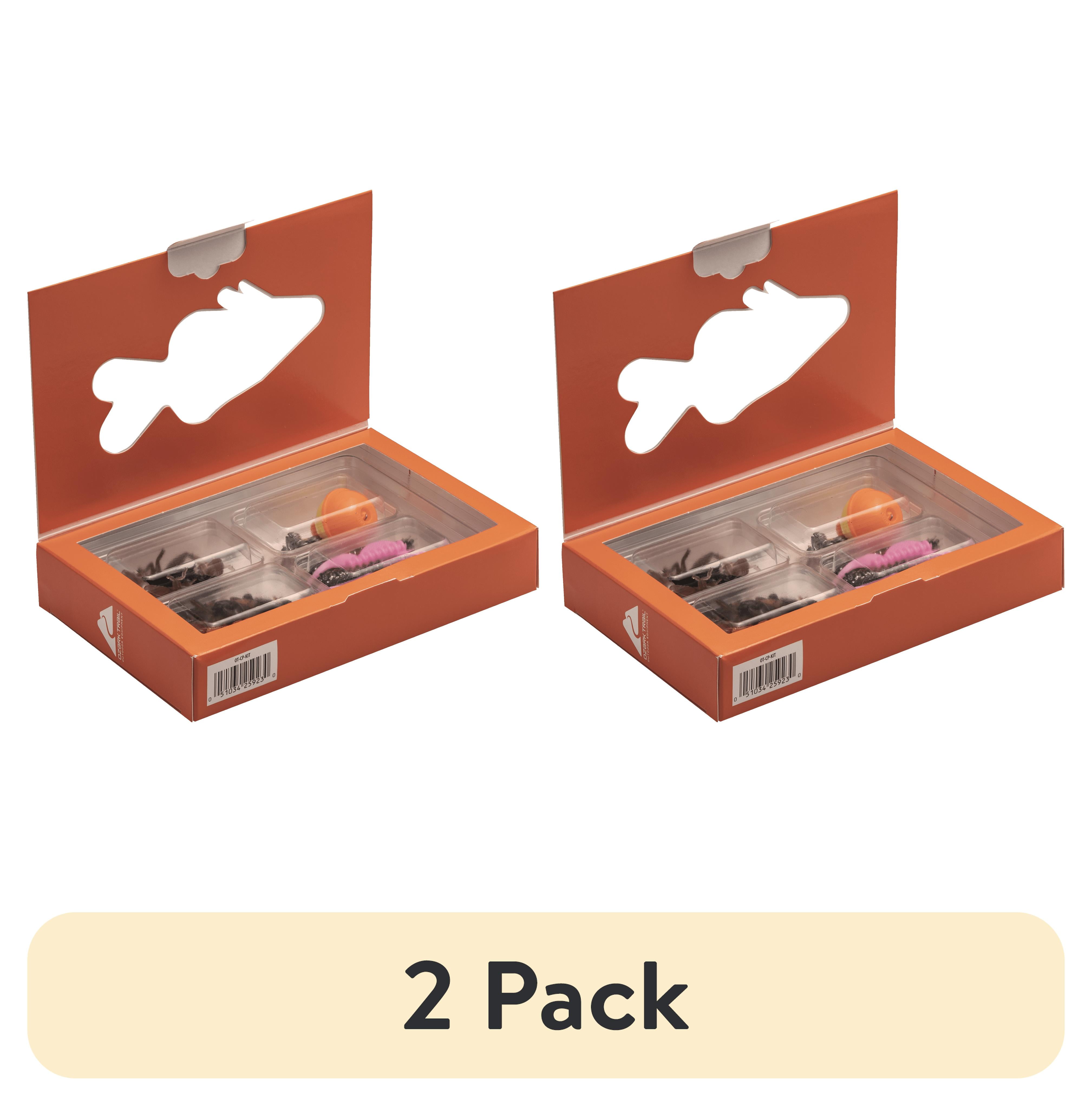 (2 pack) Ozark Trail 50 Piece Creek Pond Assorted Lure Kit - Walmart.com