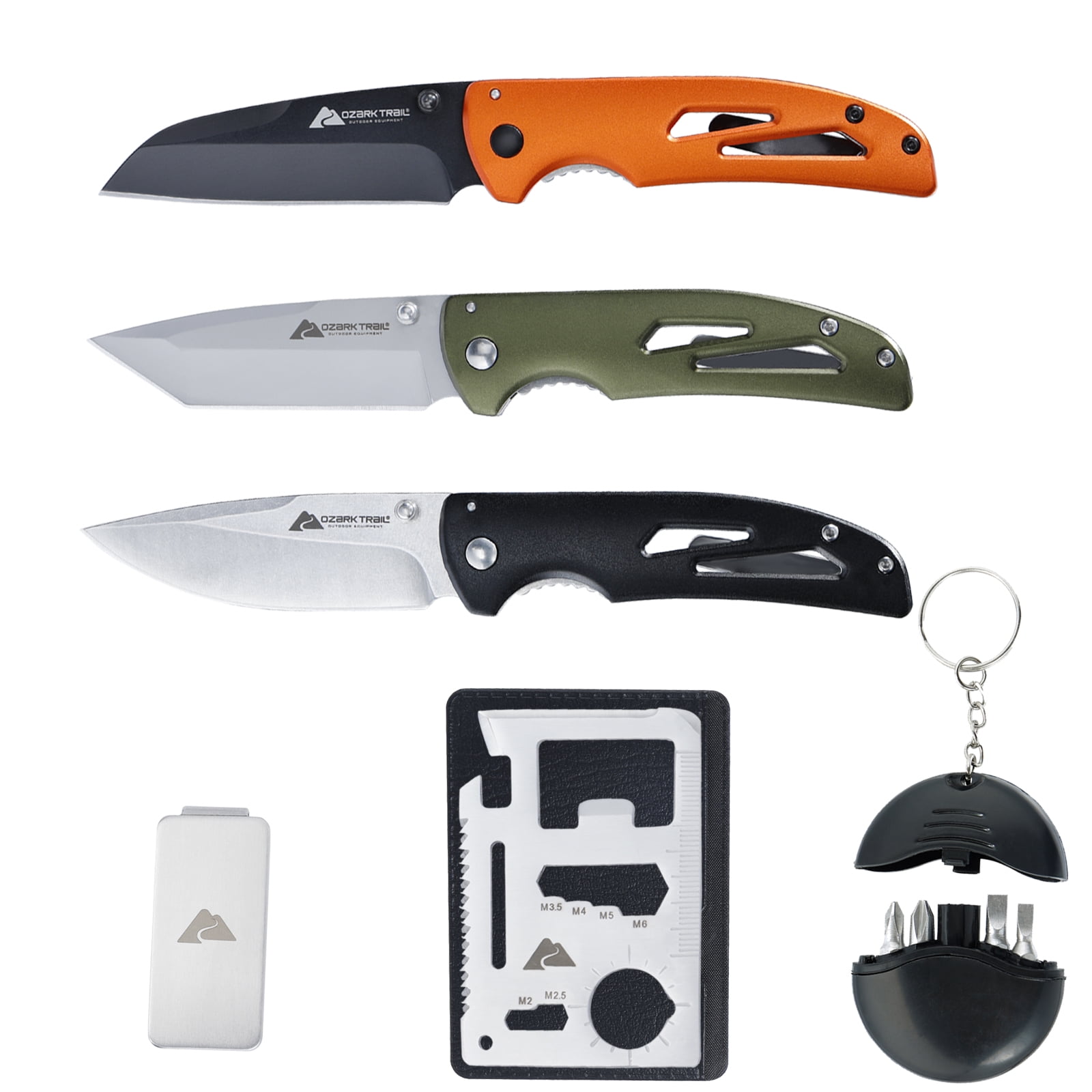 Ozark Trail 6-Piece Versatile Outdoor Combo Set with 7-inch Folding ...