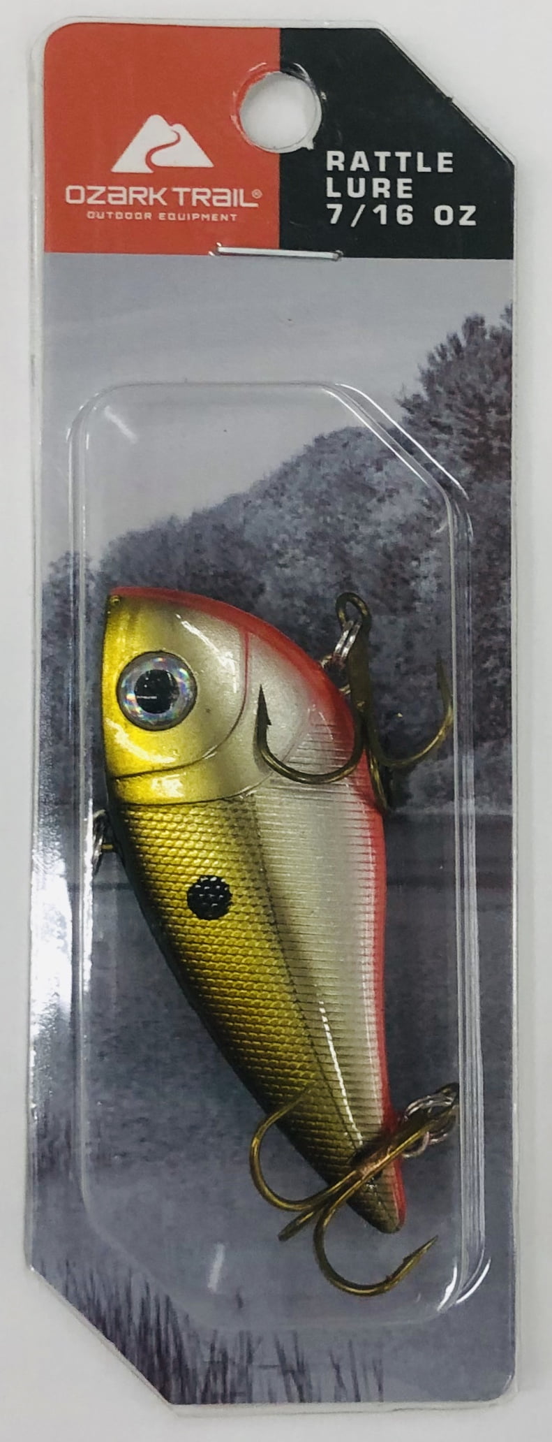 Ozark Trail 7/16 Ounce Gold Shad Rattle Lure - Walmart.com