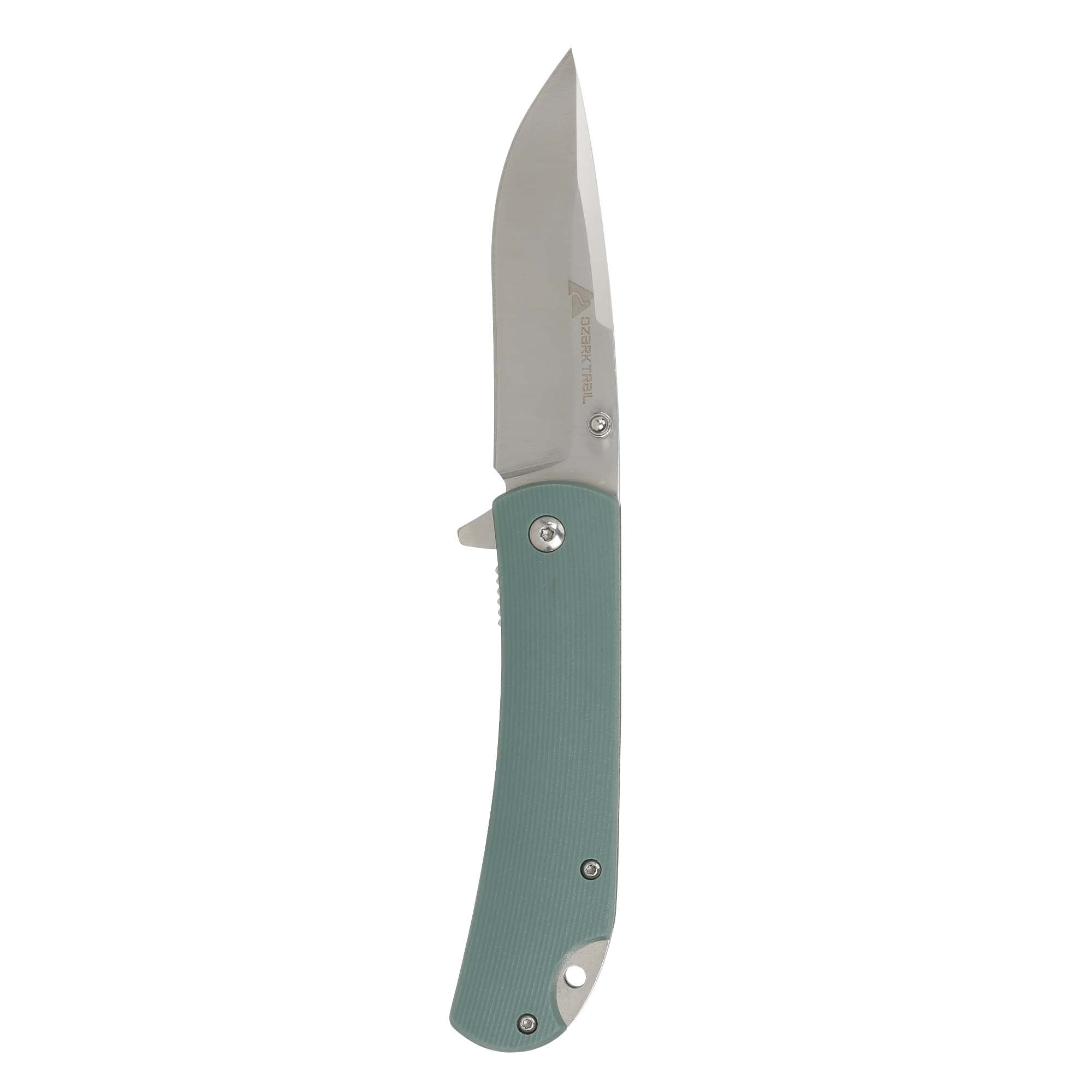 Ozark Trail 7.5-inch Folding Stainless Steel Pocket Knife, Full Tang ...