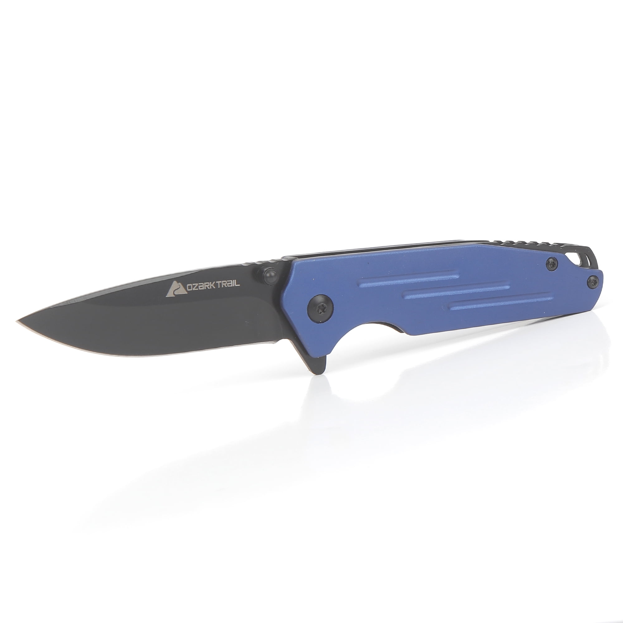Ozark Trail 7" Aluminum Folding Knife, Blue - Walmart.com