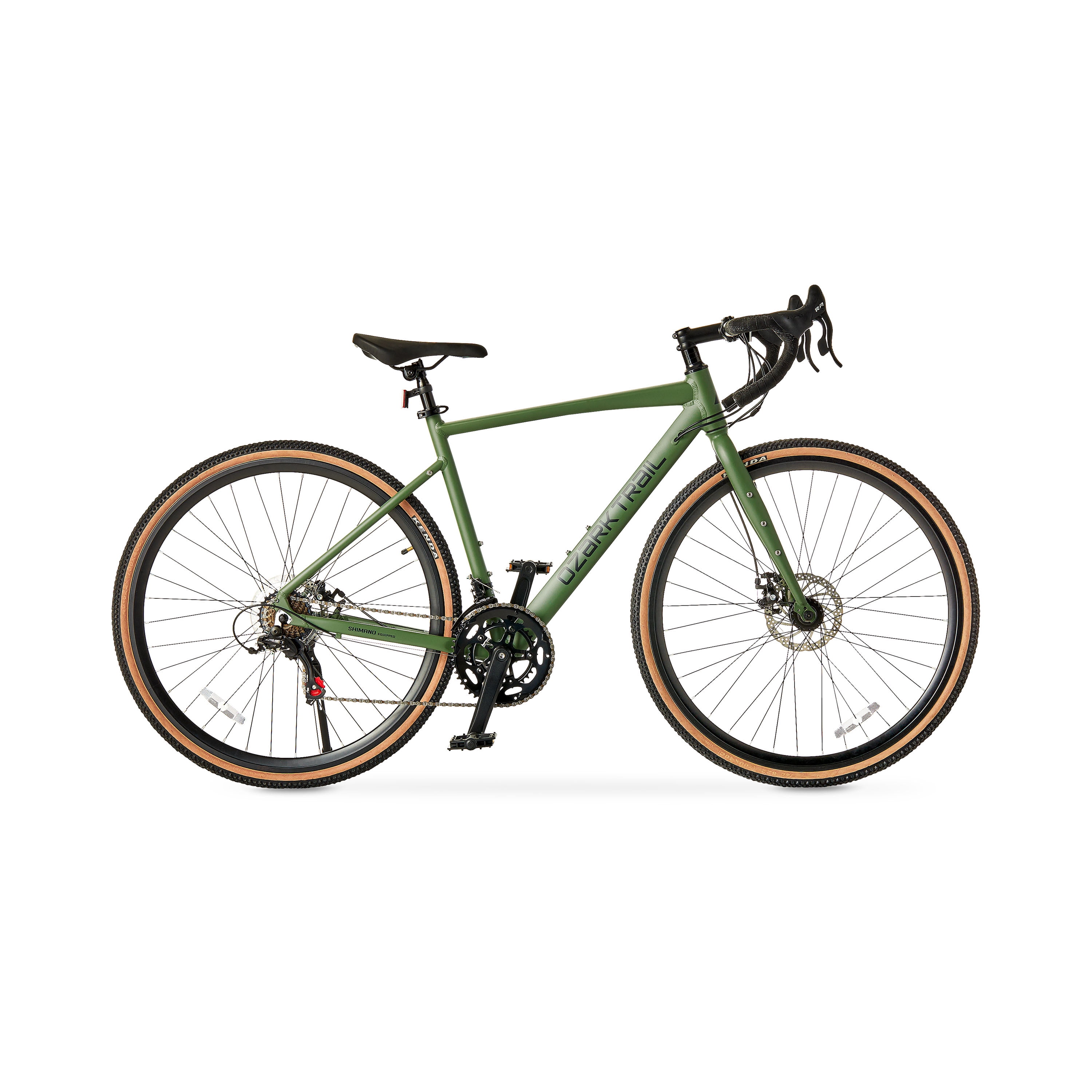 Brandclub - Ozark Trail 700C G.1 Explorer Drop Bar Gravel Bike, Large Frame, Fits Riders 5'10 ...