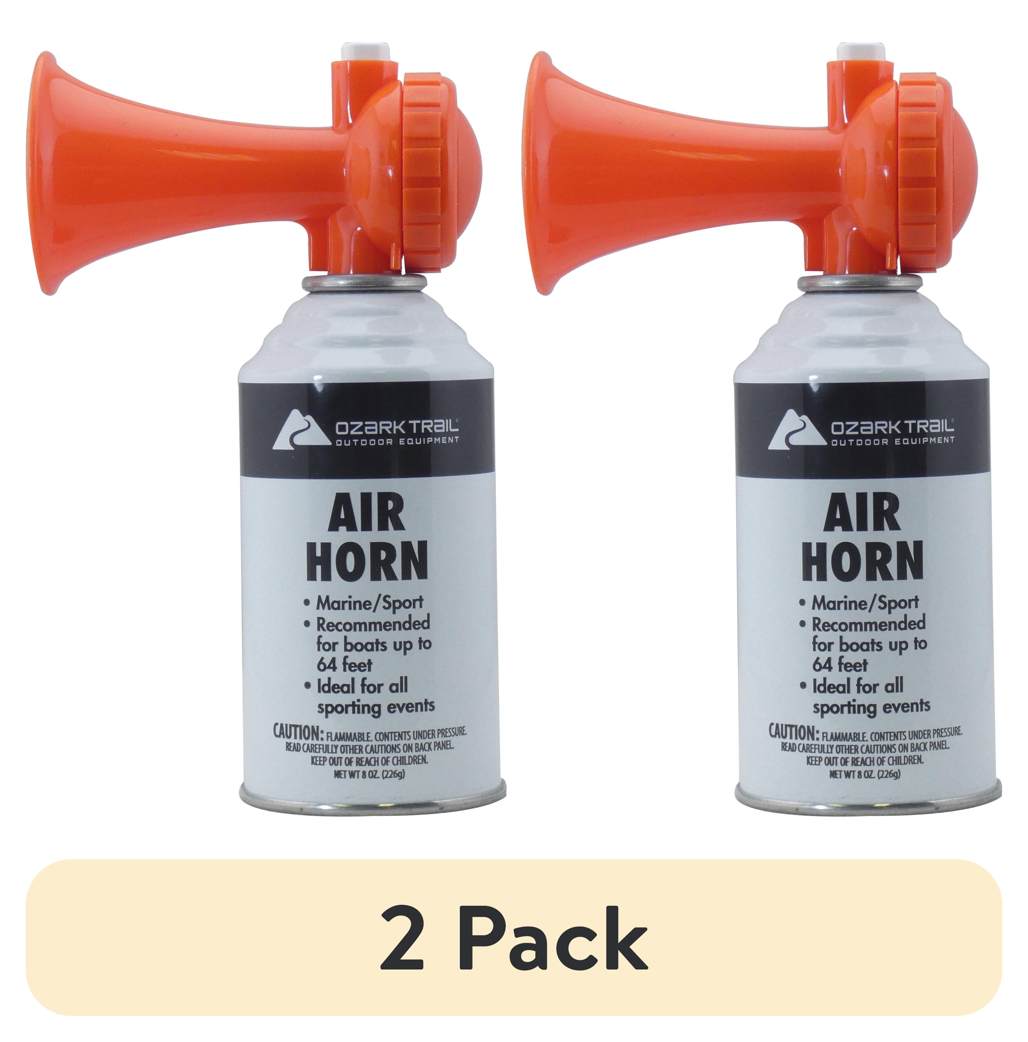 Ozark Trail 2 Pack Boat Safety Air Horn 8oz for Emergencies and ...