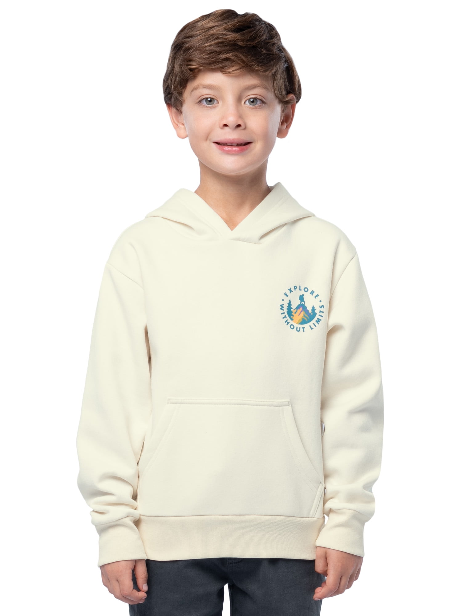Ozark Trail Boy's Graphic Hoodie, Sizes 4-18 - Walmart.com