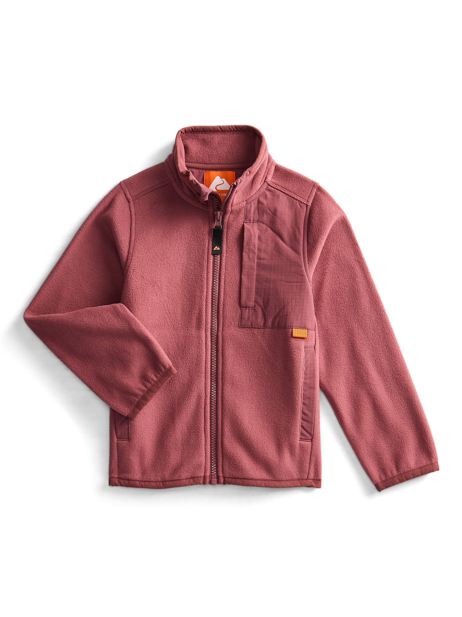 Ozark Trail Boys Hike Fleece Jacket, Sizes 4-18 - Walmart.com
