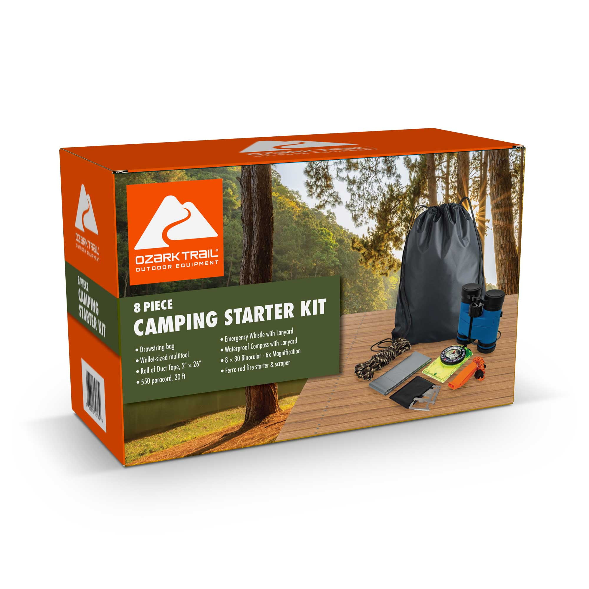 Brandclub - Ozark Trail Camping Starter Set - Includes 8 Items