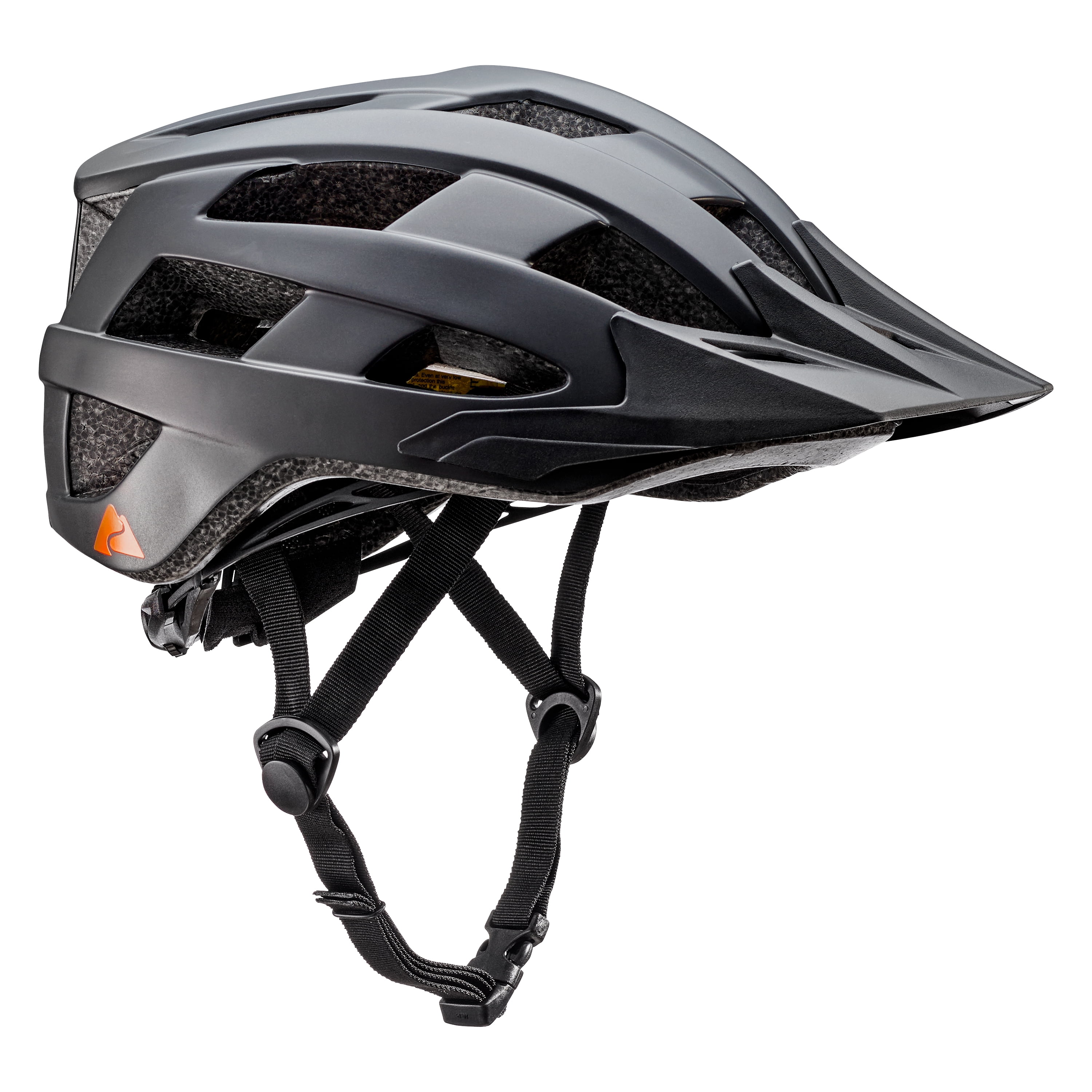 Ozark Trail Child Bike Helmet Black Adjustable Ages 5+ with Cooling Vents and Safety Fit ...