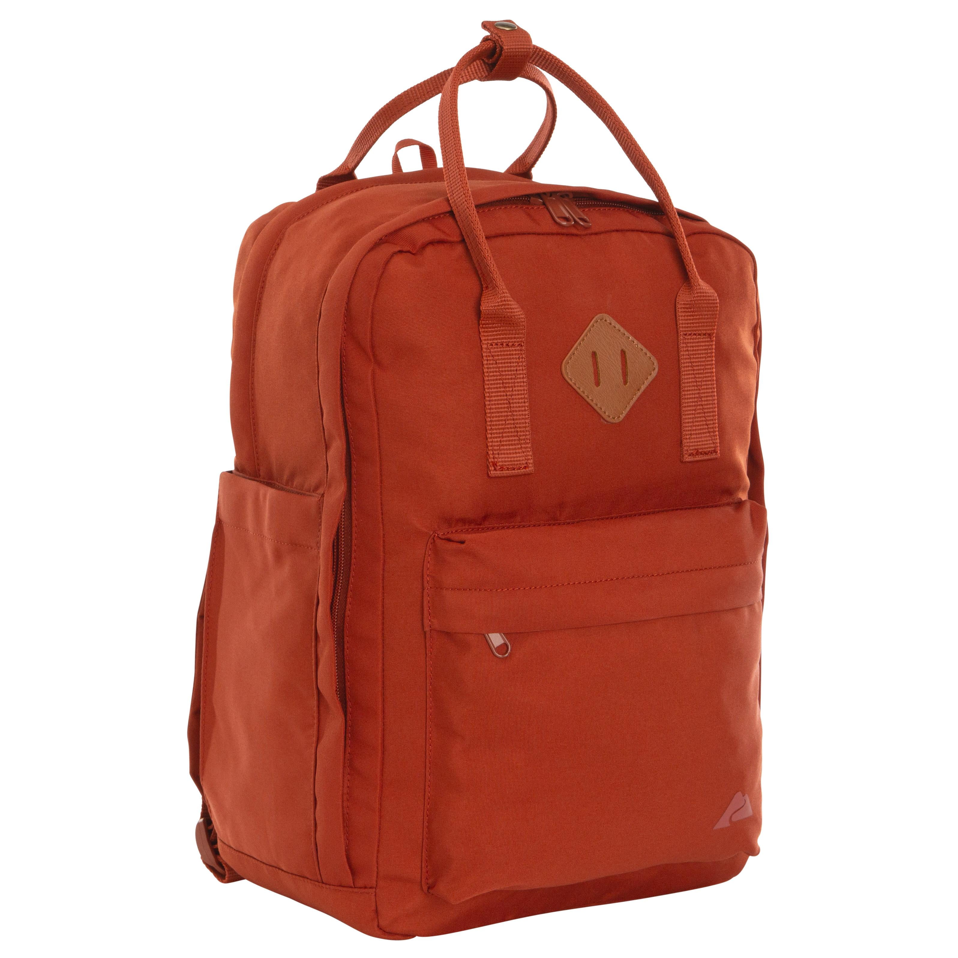 Ozark Trail Dual-Carry Backpack, Rust, Everyday, Polyester, Adult, Teen ...