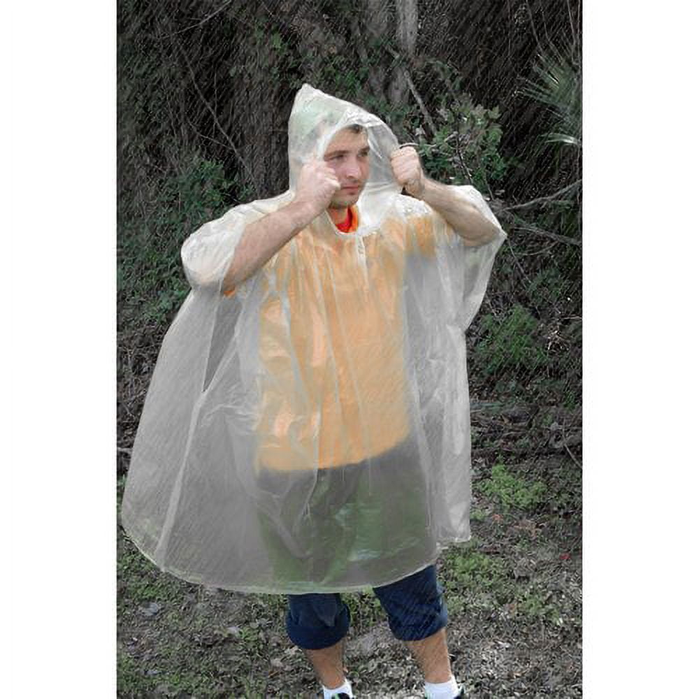 Ozark Trail Emergency Rain Poncho, Clear - Walmart.com