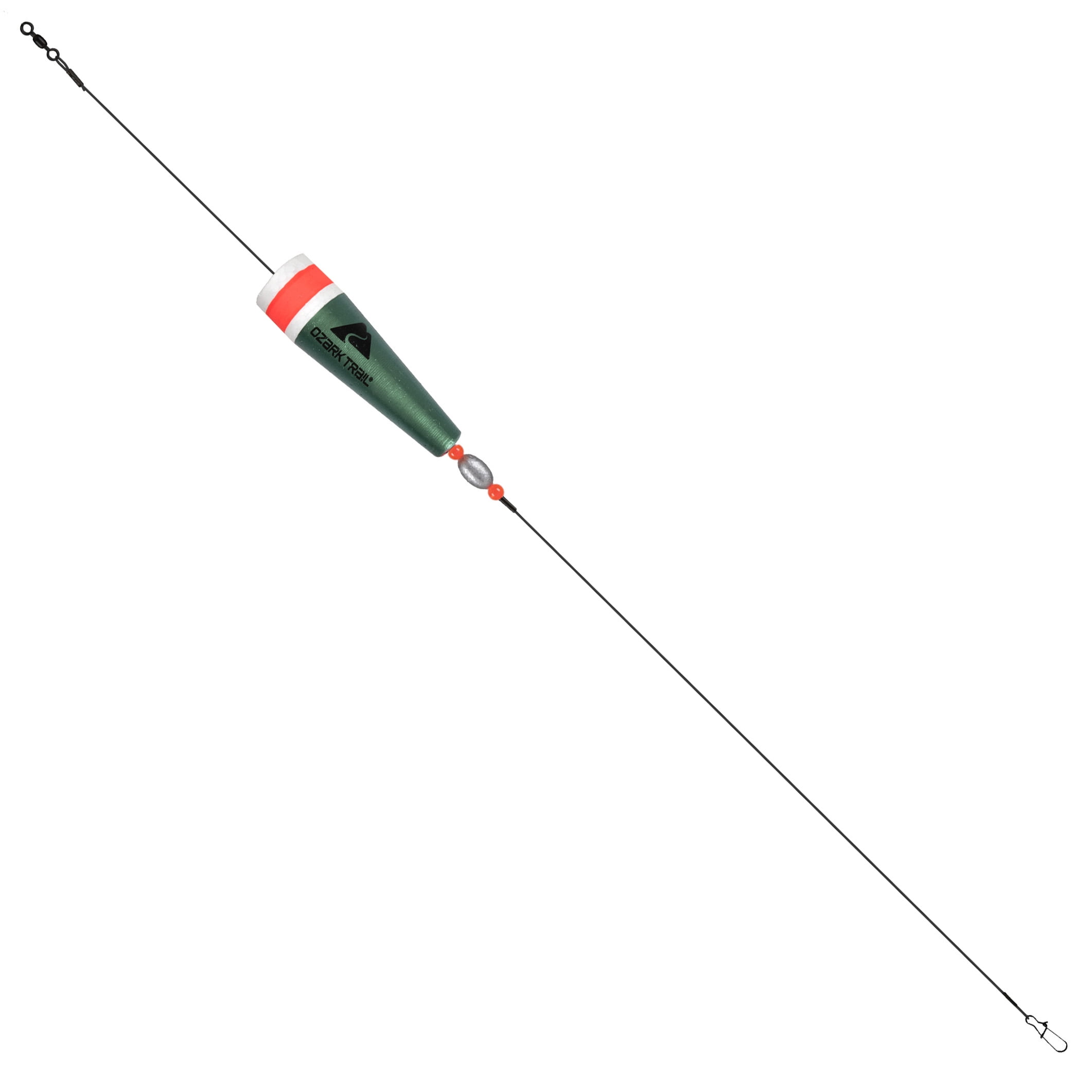 Ozark Trail Popping Cork Fishing Rig 5'' 1 oz. - White Orange/Green ...