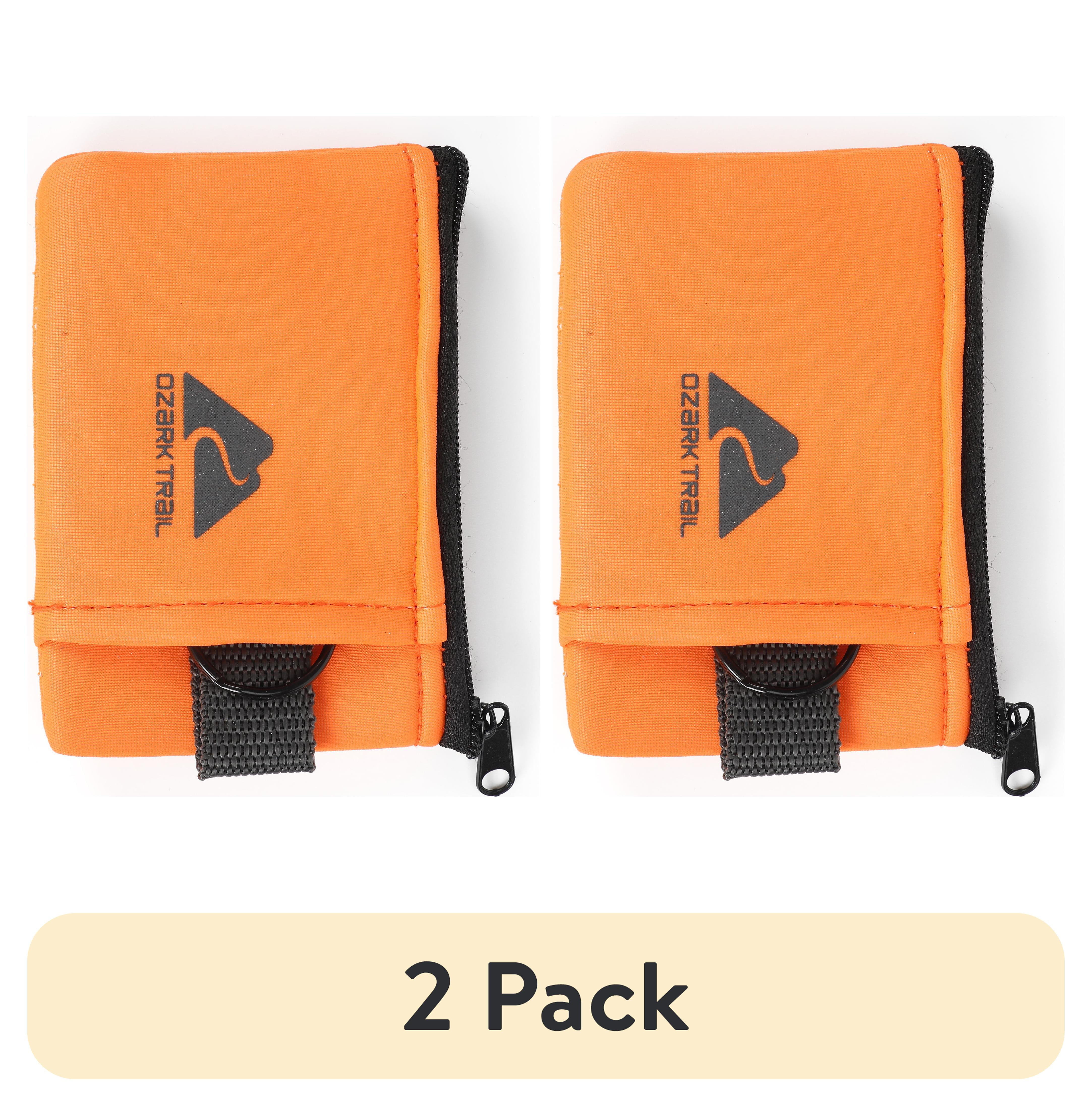 (2 pack) Ozark Trail Floating Foam Adult Wallet and Keychain, Solid ...