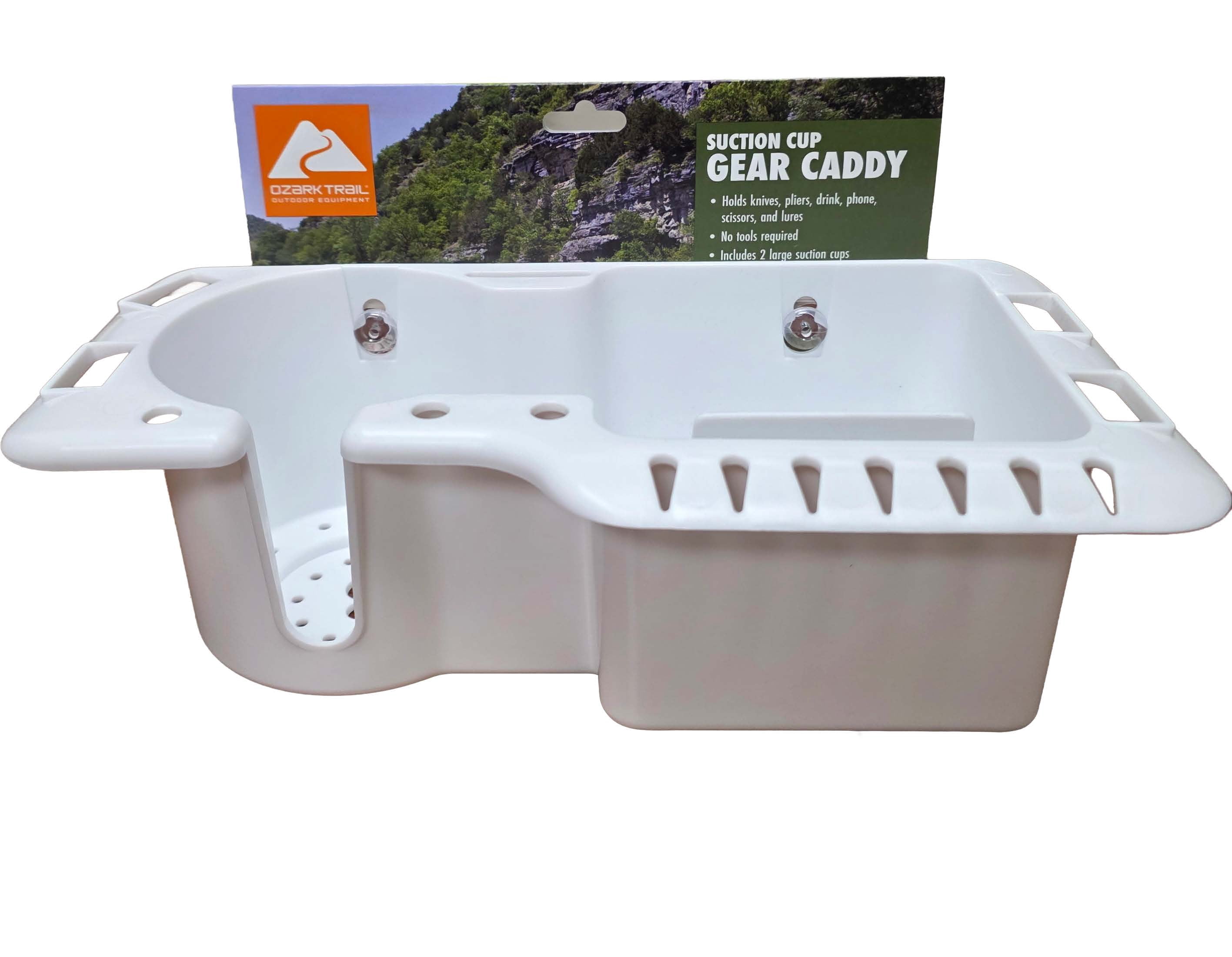 Ozark Trail Marine Gear Caddy with Suction Cup Mount for Boat ...