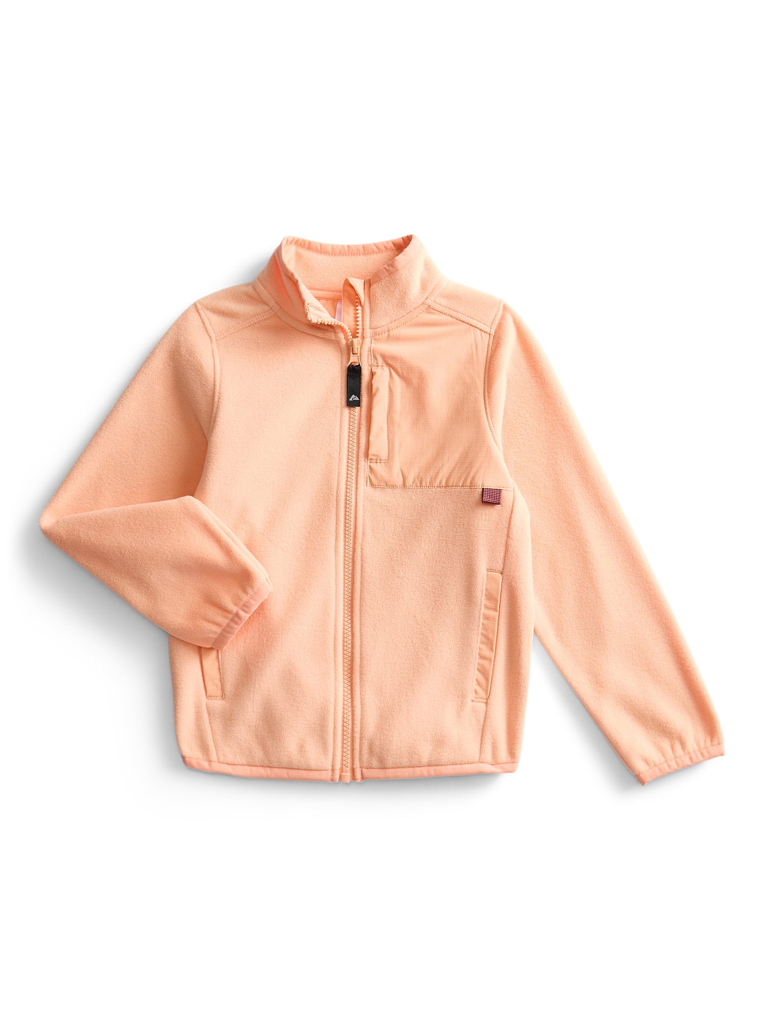Ozark Trail Girls Micro Fleece Jacket, Sizes 4-18 & Plus - Walmart.com