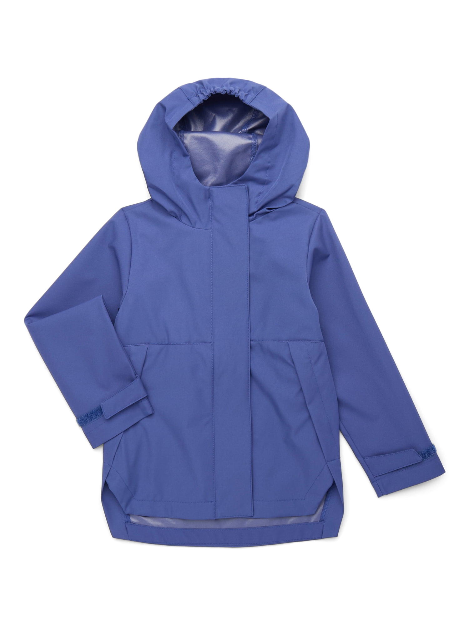 Ozark Trail Girls Hooded Rain Waterproof Jacket, Sizes 4-20 - Walmart.com