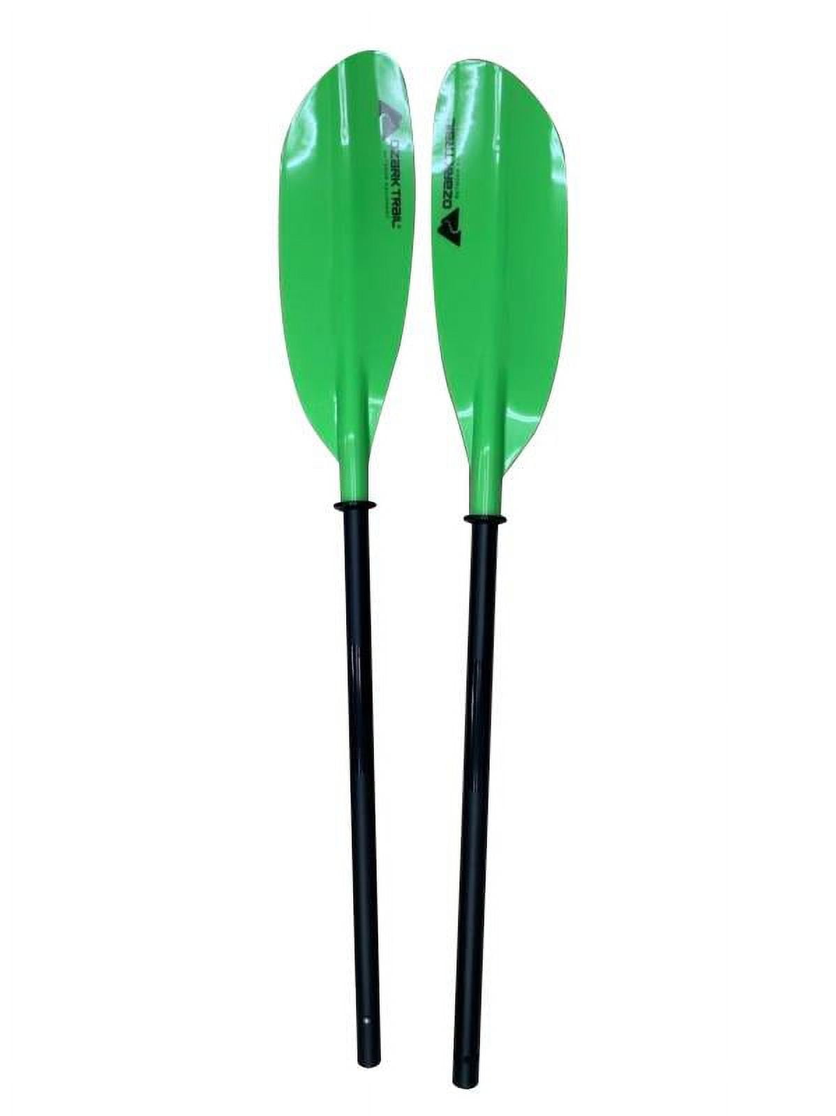 Ozark Trail Green Aluminum Kayak Paddle, 87 inch - Walmart.com