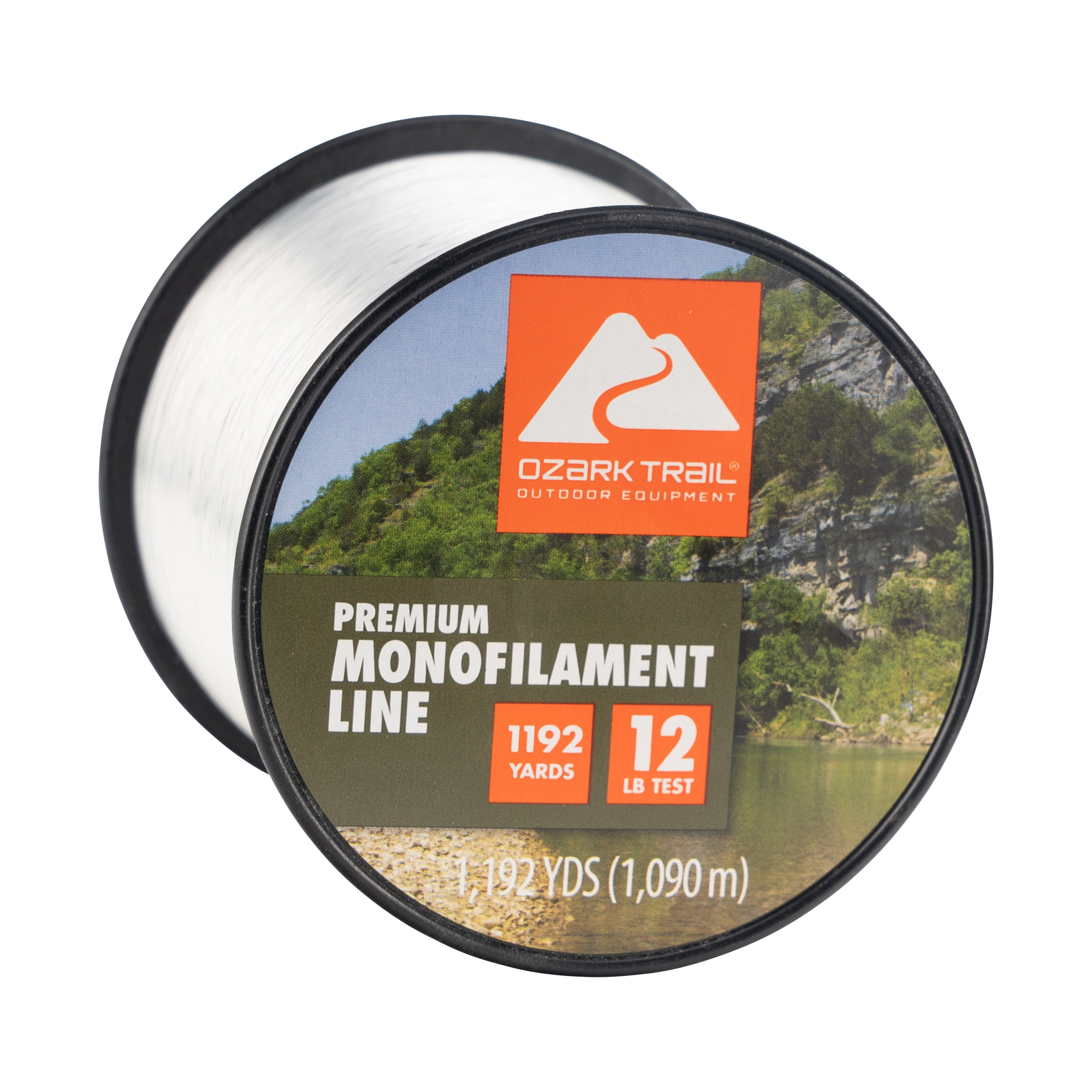 Ozark Trail HD Monofilament Fishing Line 12lb 1192 Yards Shock ...