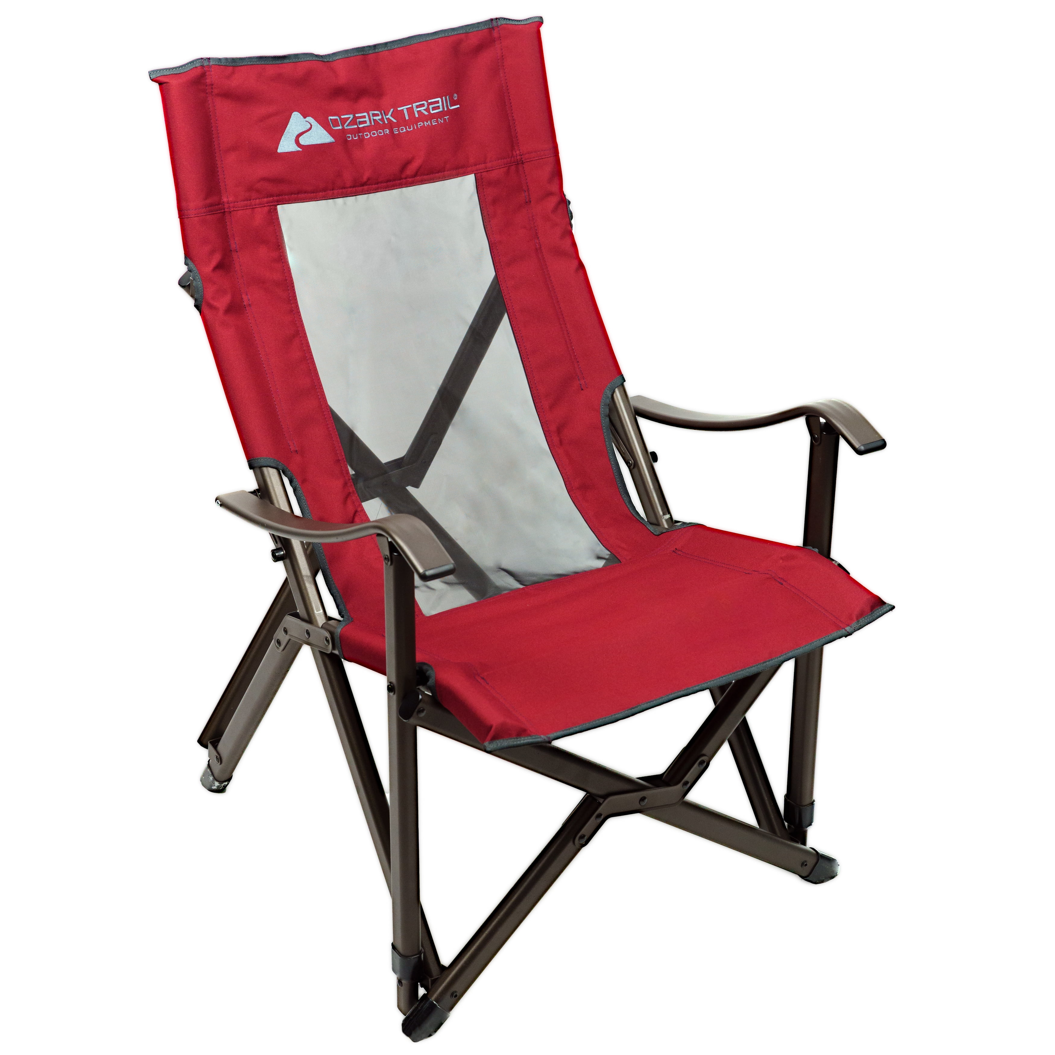 Ozark Trail Hazel Creek Lightweight Hard Arm Chair - Walmart.com
