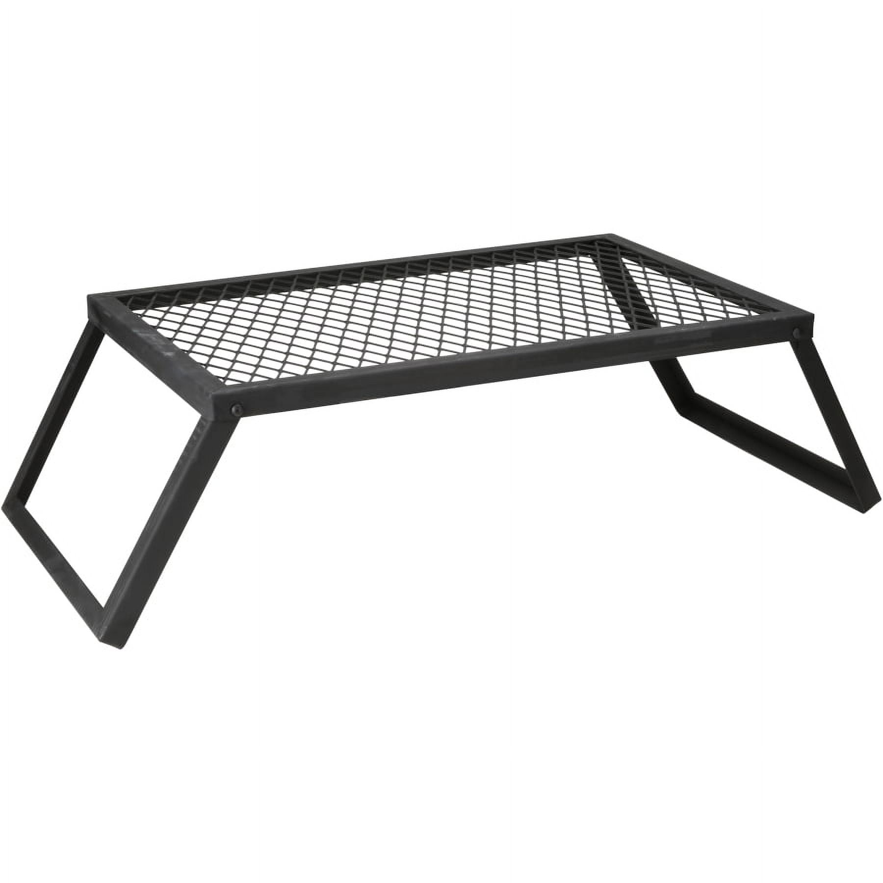 Ozark Trail Heavy-Duty Camp Over-Fire Grill, 24"L x 16"W - Walmart.com
