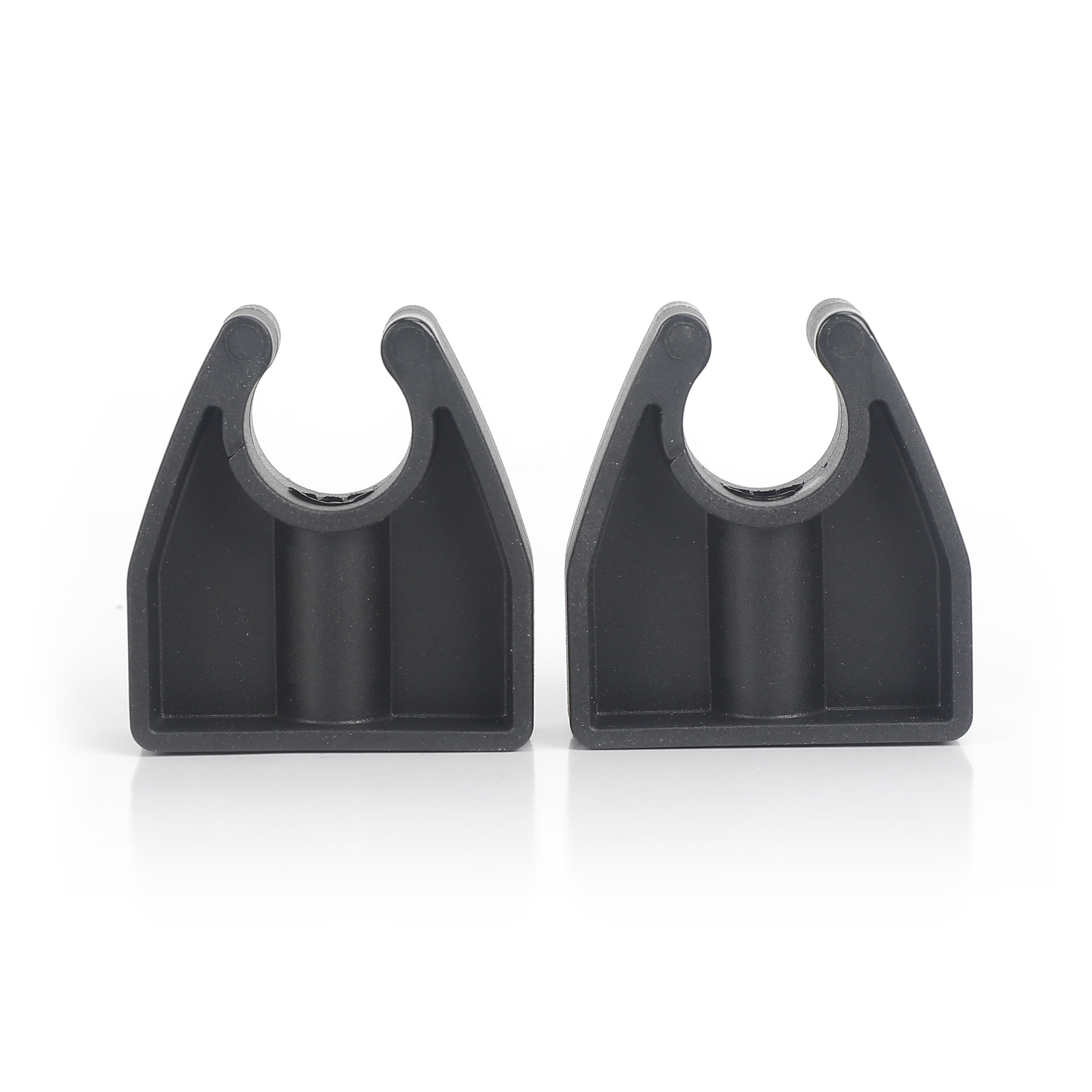 Ozark Trail Marine Boat Pole Light Storage Clips Black for 3/4 Inch ...