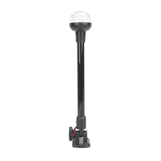 Ozark Trail Marine White Fold Down All-Around Boat Pole Light, Model ...
