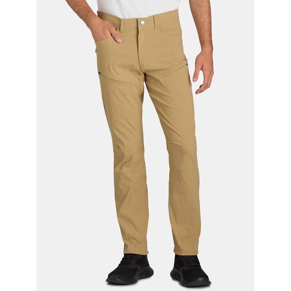 Ozark Trail Men's & Big Men’s Hiking Pants, Sizes 30-46, Water ...