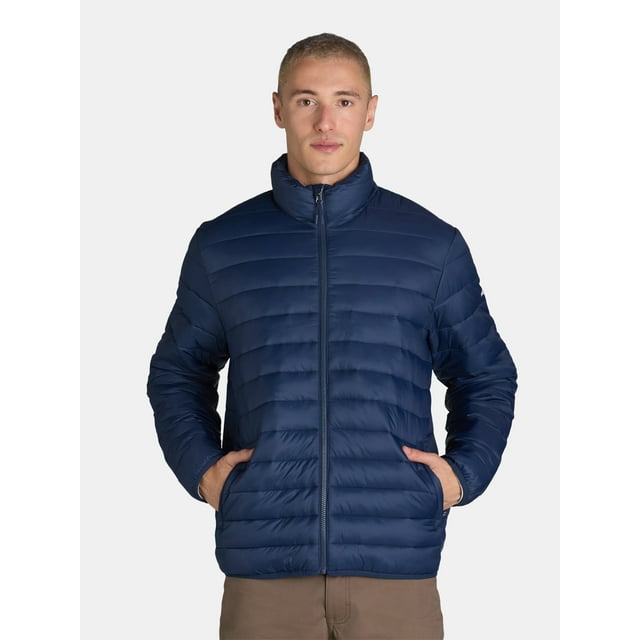 Ozark Trail Men's & Big Men's Puffer Jacket, Sizes S-3XL - Walmart.com