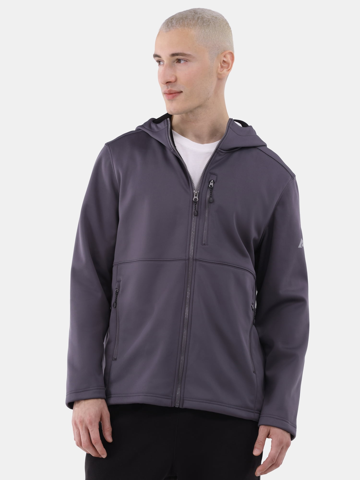 Ozark Trail Men's & Big Men's Softshell Jacket with Hood, Sizes S-3XL ...