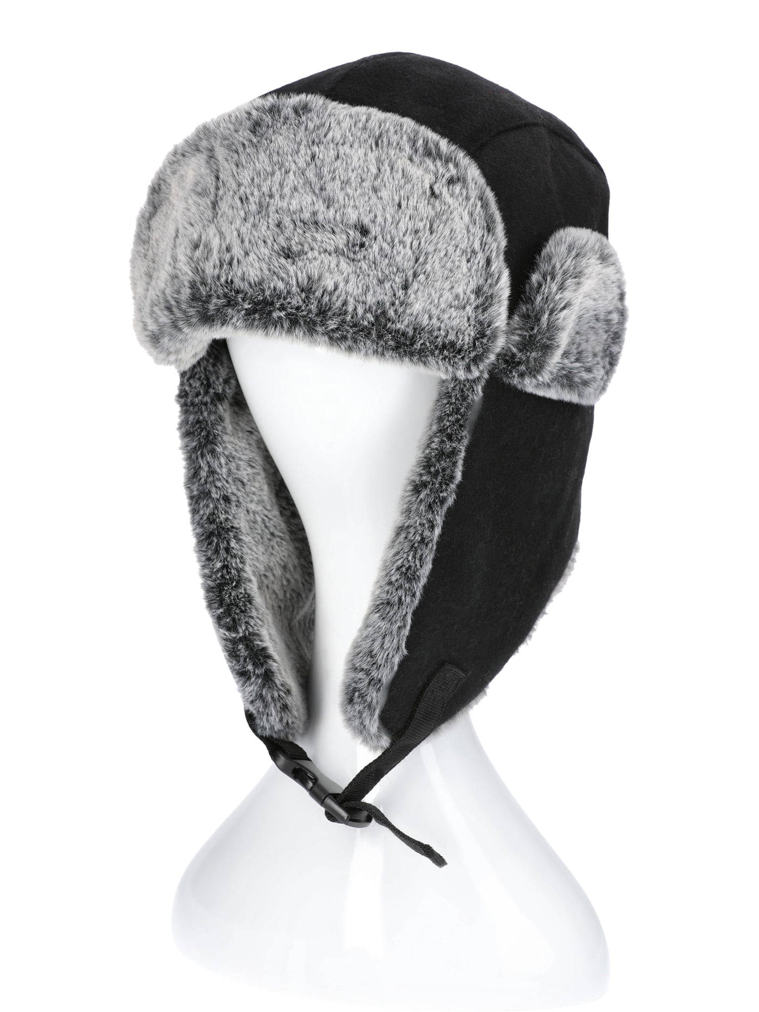 Ozark Trail Men's Trapper Hat, Black - Walmart.com