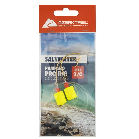 Ozark Trail Pompano Pro Rig Fishing Lures for Sand Crabs Fiddler Crabs ...