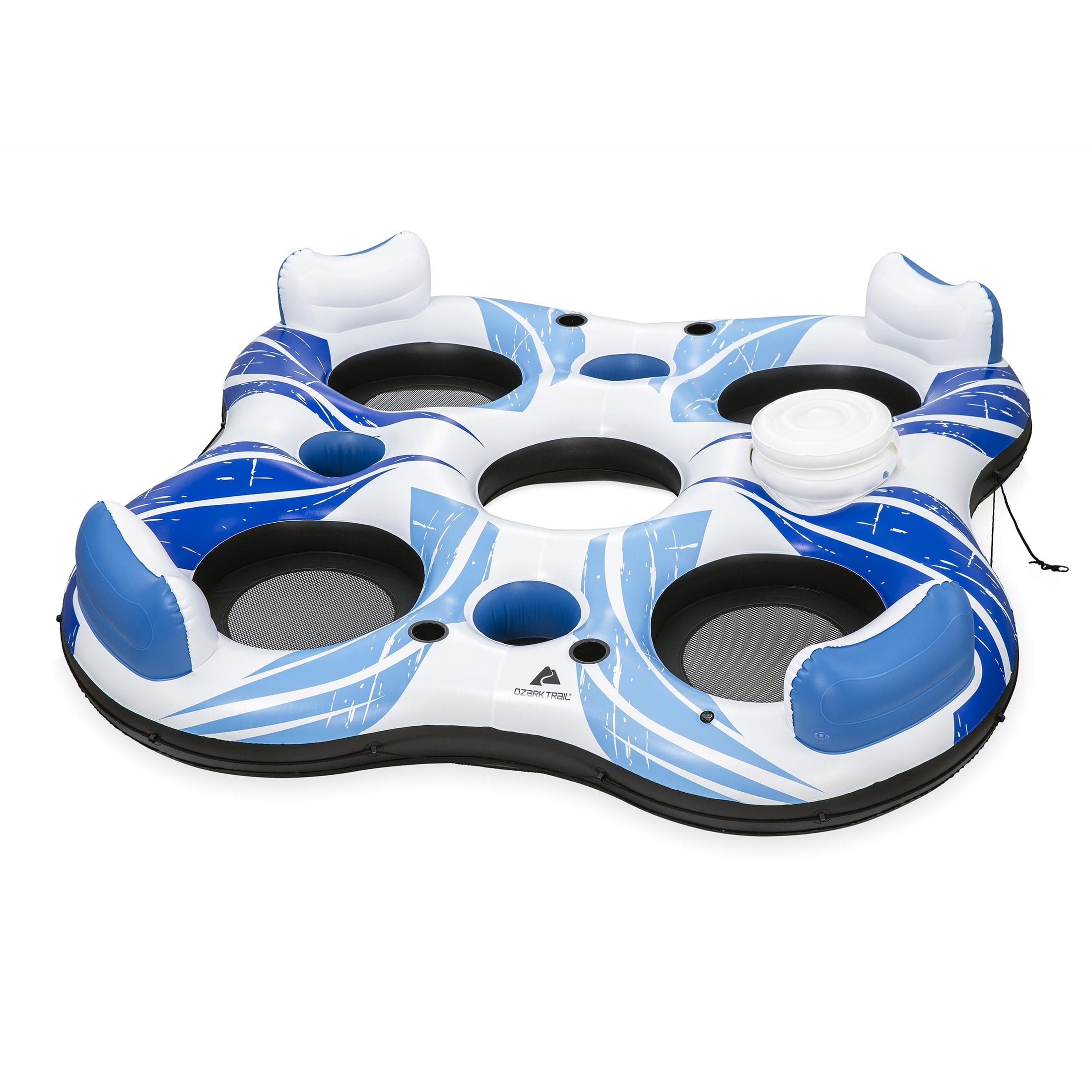 Free Shipping! Ozark Trail Rapid Rider Quad River Tube with Backrests ...