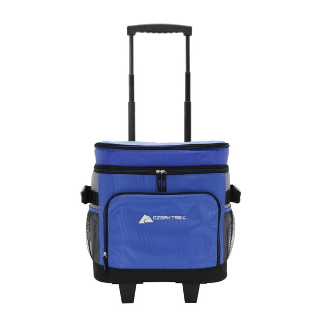 Ozark Trail Rolling 42 cans Soft-Sided Cooler, Blue - Walmart.com