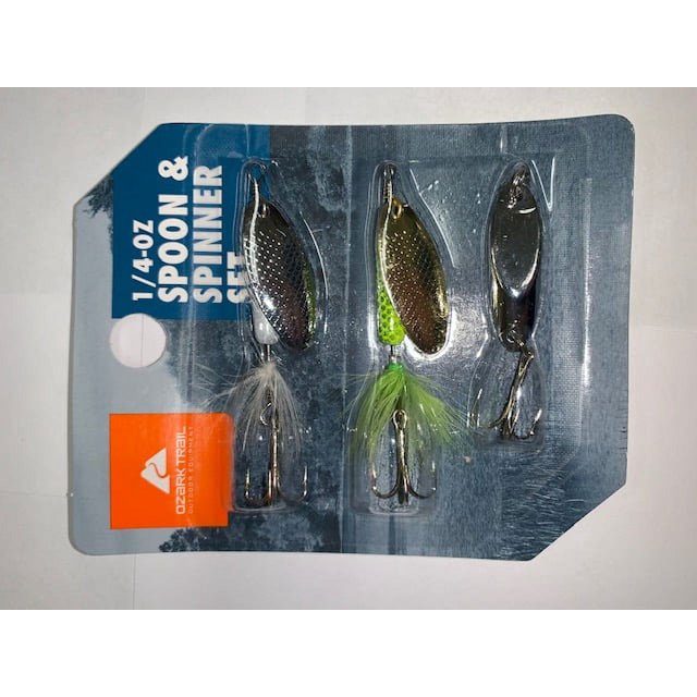 Ozark Trail Spoon & Spinner Combo Kit - 1/4 oz. - Walmart.com