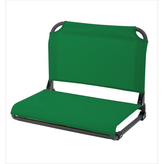 Ozark Trail Stadium Seat Green Extra-Wide Raised Seat with Bleacher ...