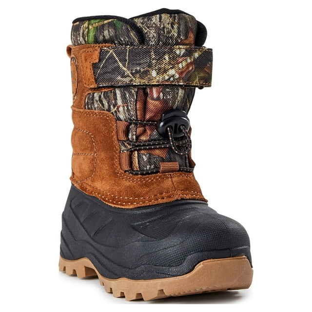 Ozark Trail Toddler Boys Winter Boots, Sizes 7-12 - Walmart.com
