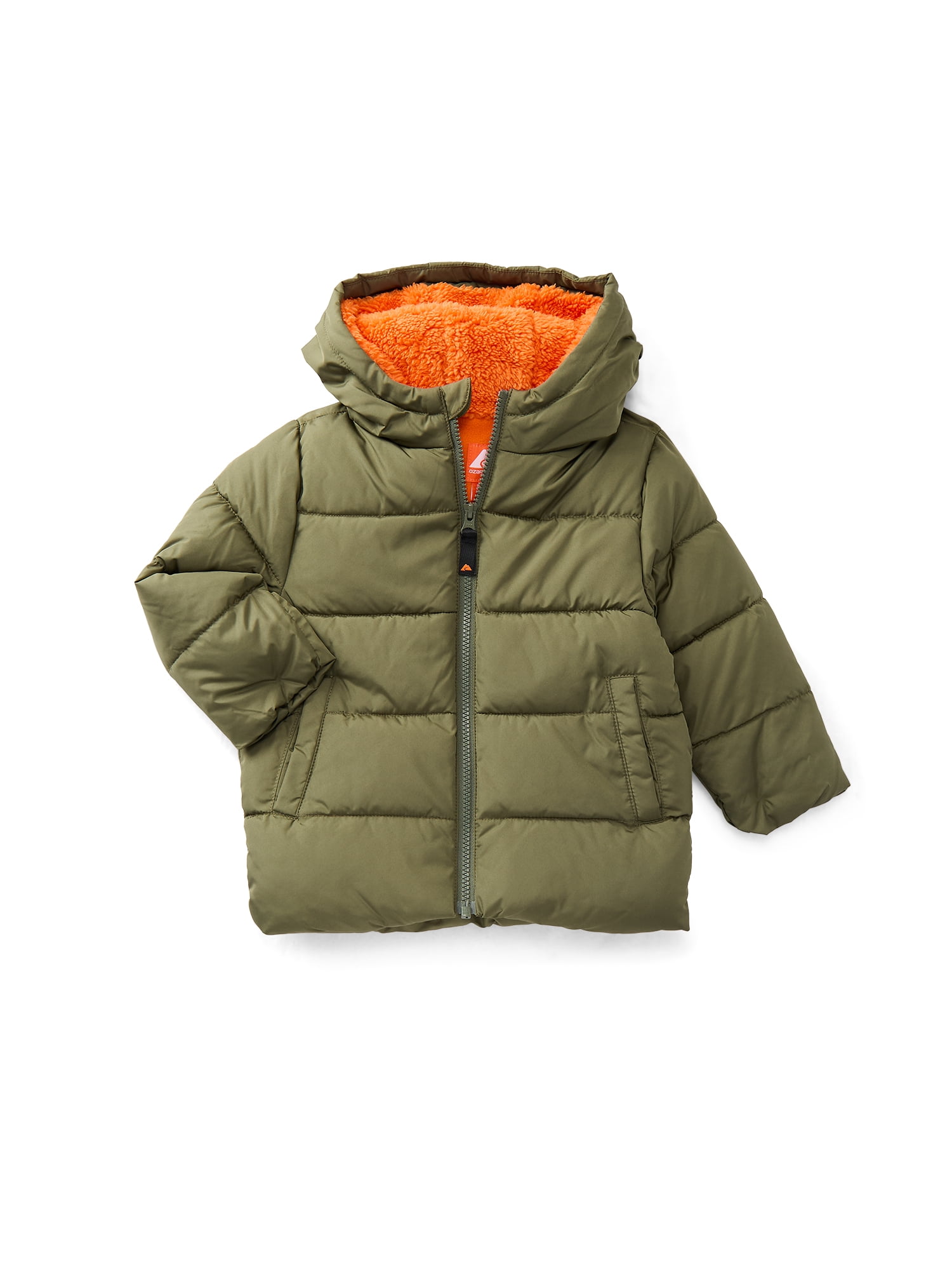 Ozark Trail Toddler Heavyweight Puffer Jacket, Sizes 12M-5T - Walmart.com