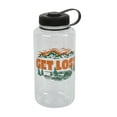 Ozark Trail 32 oz Get Lost Tritan Water Bottle, Wide Mouth, Leakproof ...