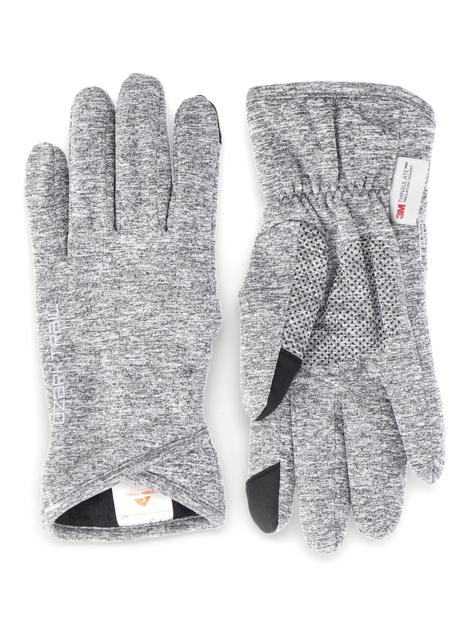 Ozark Trail Women's Winter Performance Winter Gloves, Heather Grey - Walmart.com