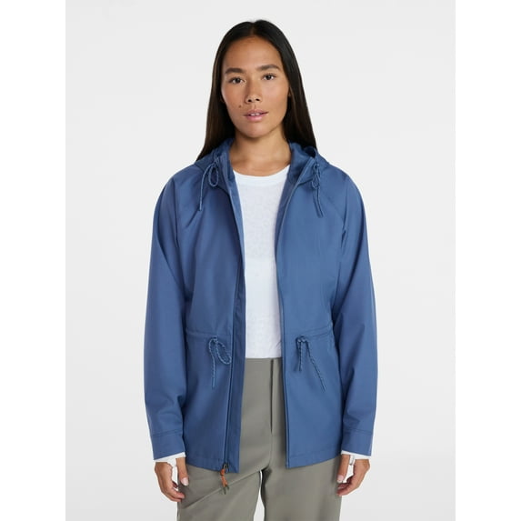 Ozark Trail Women's and Women's Plus Rain Jacket, Sizes XS-2X - Walmart.com