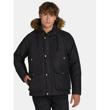 Ozark Trail Men's & Big Men's Softshell Jacket with Hood, Sizes S-3XL ...