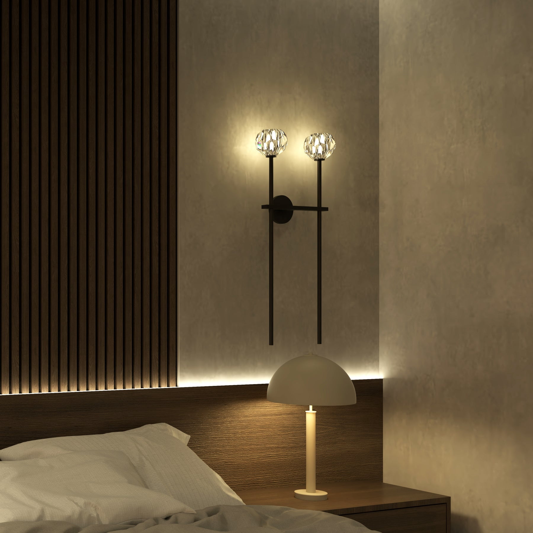 Ozarke Dua Lux Wall Light Indoor Wall Sconce Lighting Fixtures ...