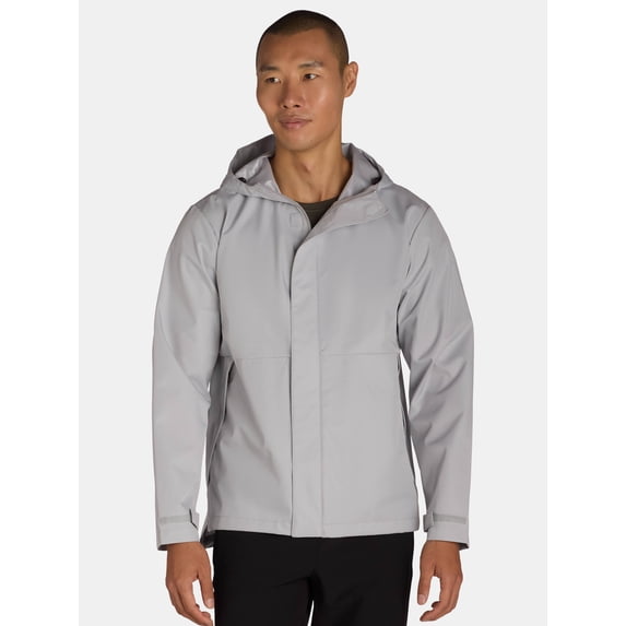 Ozark Trails Men's & Big Men's Hooded Rain Jacket, Sizes S-3XL ...