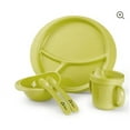 Ozeri Earth Dish Set For Kids, 100% Made from a Plant - Walmart.com