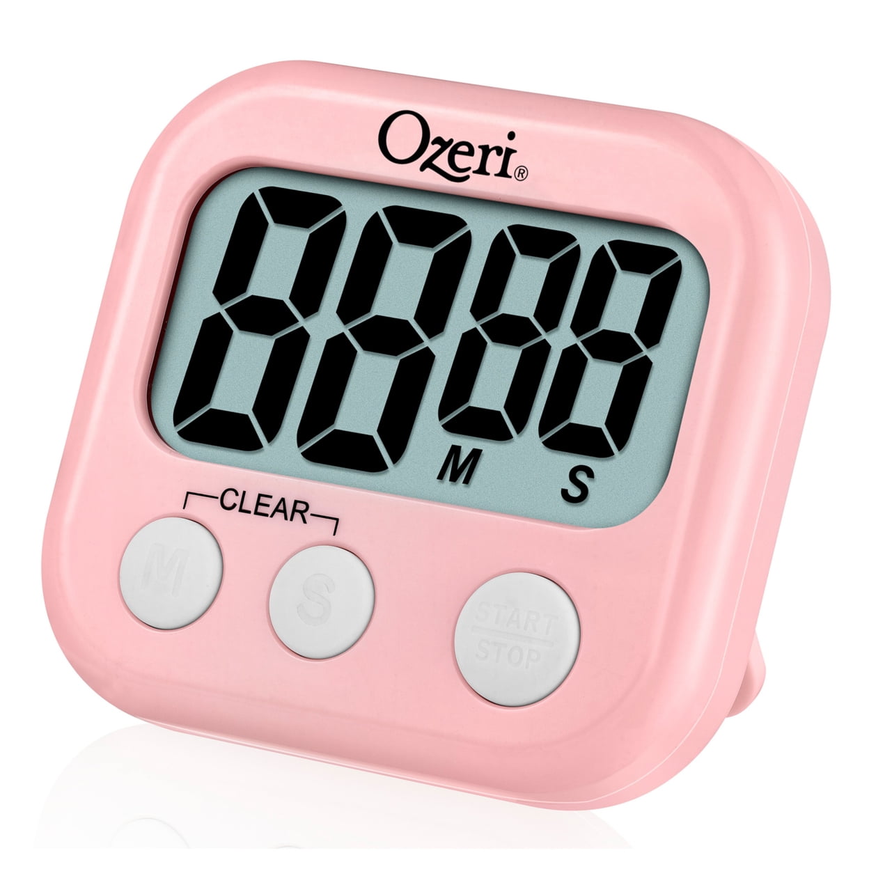 Ozeri Kitchen and Event Timer LCD Stopwatch Magnetic Back Easy to Use ...