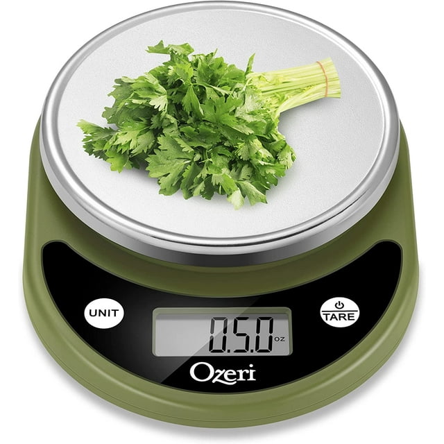 Ozeri Pronto Digital Kitchen Scale, Electronic Cooking Weight in Ounces ...