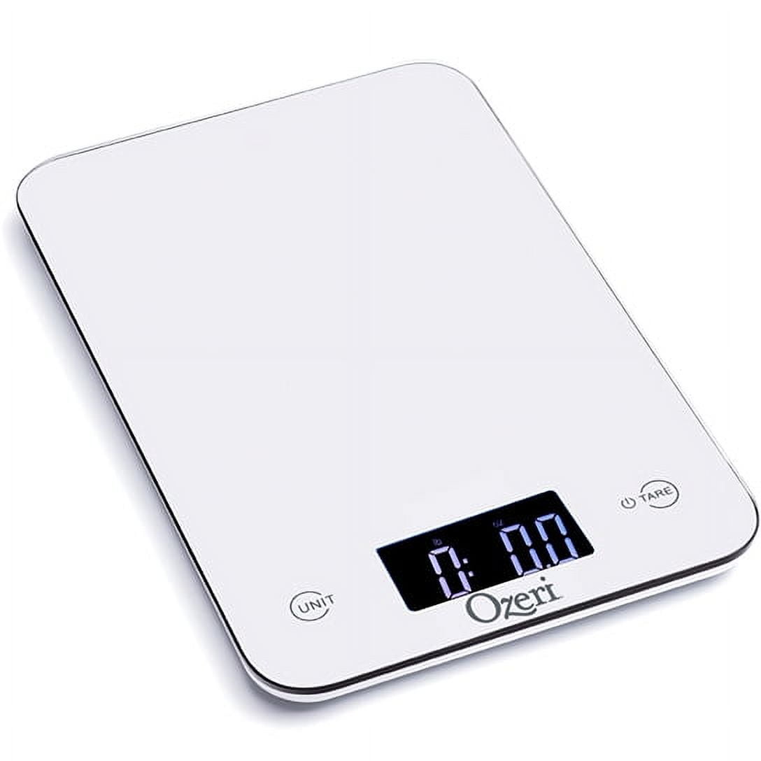 Ozeri Touch Professional Digital Kitchen Scale (12 lbs Edition ...