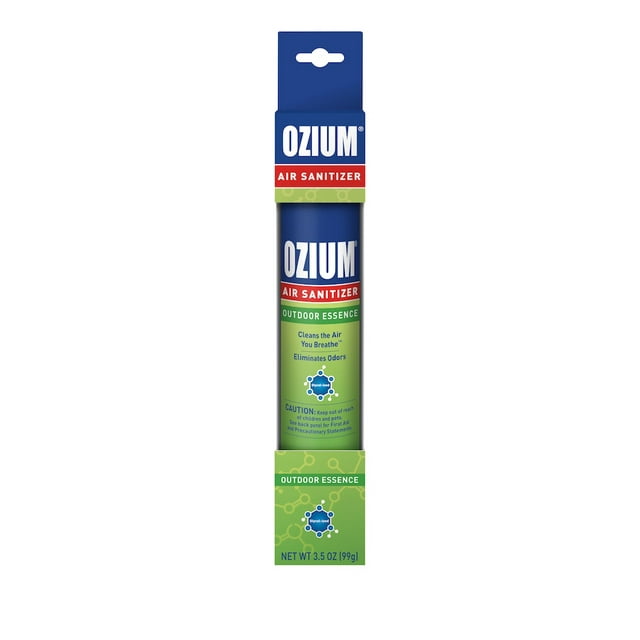 Ozium 3.5 Oz. Car Air Freshener/Sanitizer Spray, Original Scent OZM-1 ...