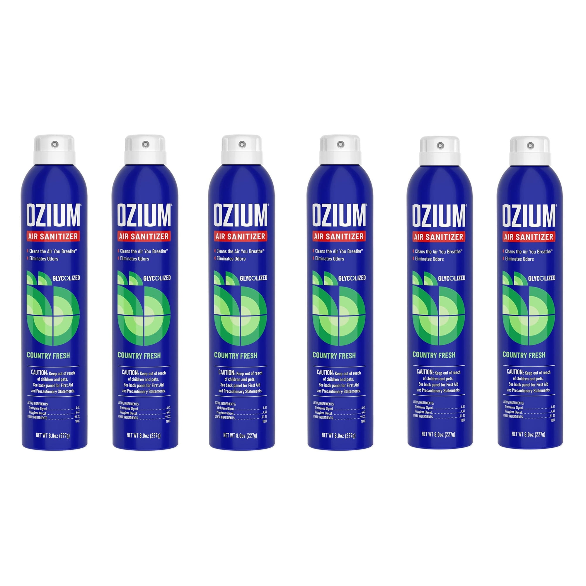 Ozium 8 Oz. Air Sanitizer & Odor Eliminator for Homes, Cars, Offices ...
