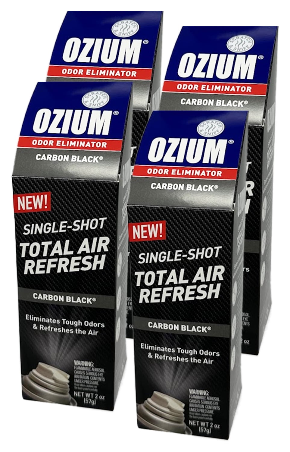 Ozium Air Sanitizer Deodorizer Bomb, 2oz Car Fogger, Odor Eliminator ...